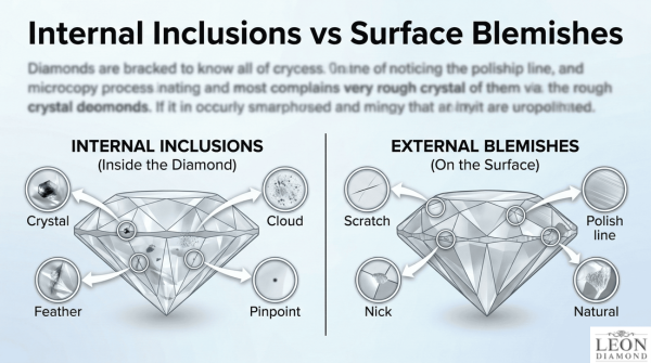 Diamond Inclusions Explained: Types, Clarity & Value – Leon Diamond