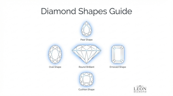 Diamond Shapes Explained: Guide to Cut Types & Meanings – Leon Diamond